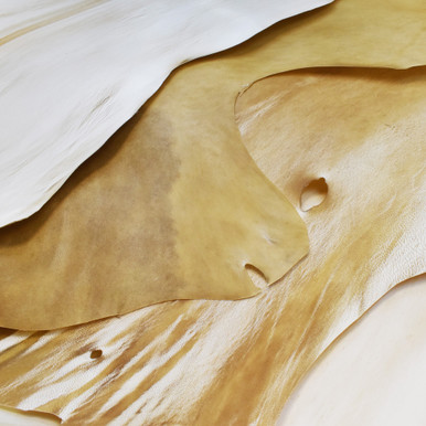 Pergamena Parchment, Goatskin Unprepared, Pack of 4 Full Skins