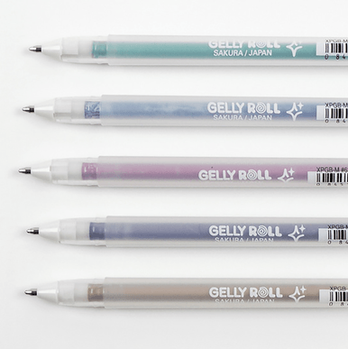 Gelly Roll Silver Shadow