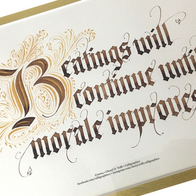 Cheryl Tefft - Gothic Calligraphy: Master the Dark Art of Medieval ...