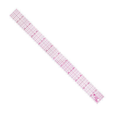 Westcott Flexible Clear Graph Ruler, 1 x 12