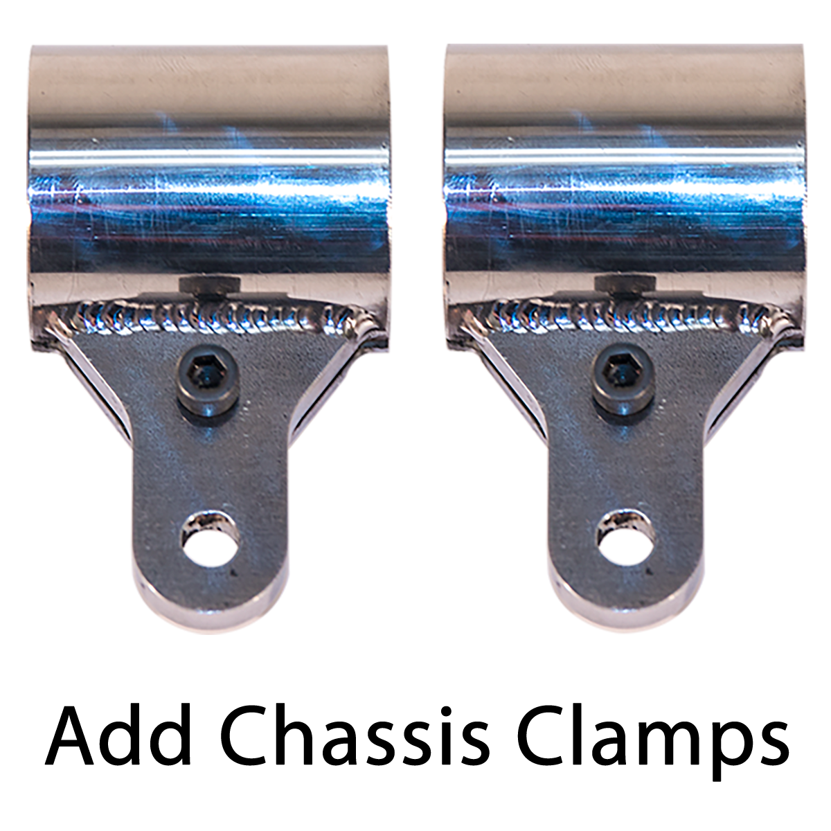 Pro Mod Blower Stainless Zoomie Kit 2.5" OD