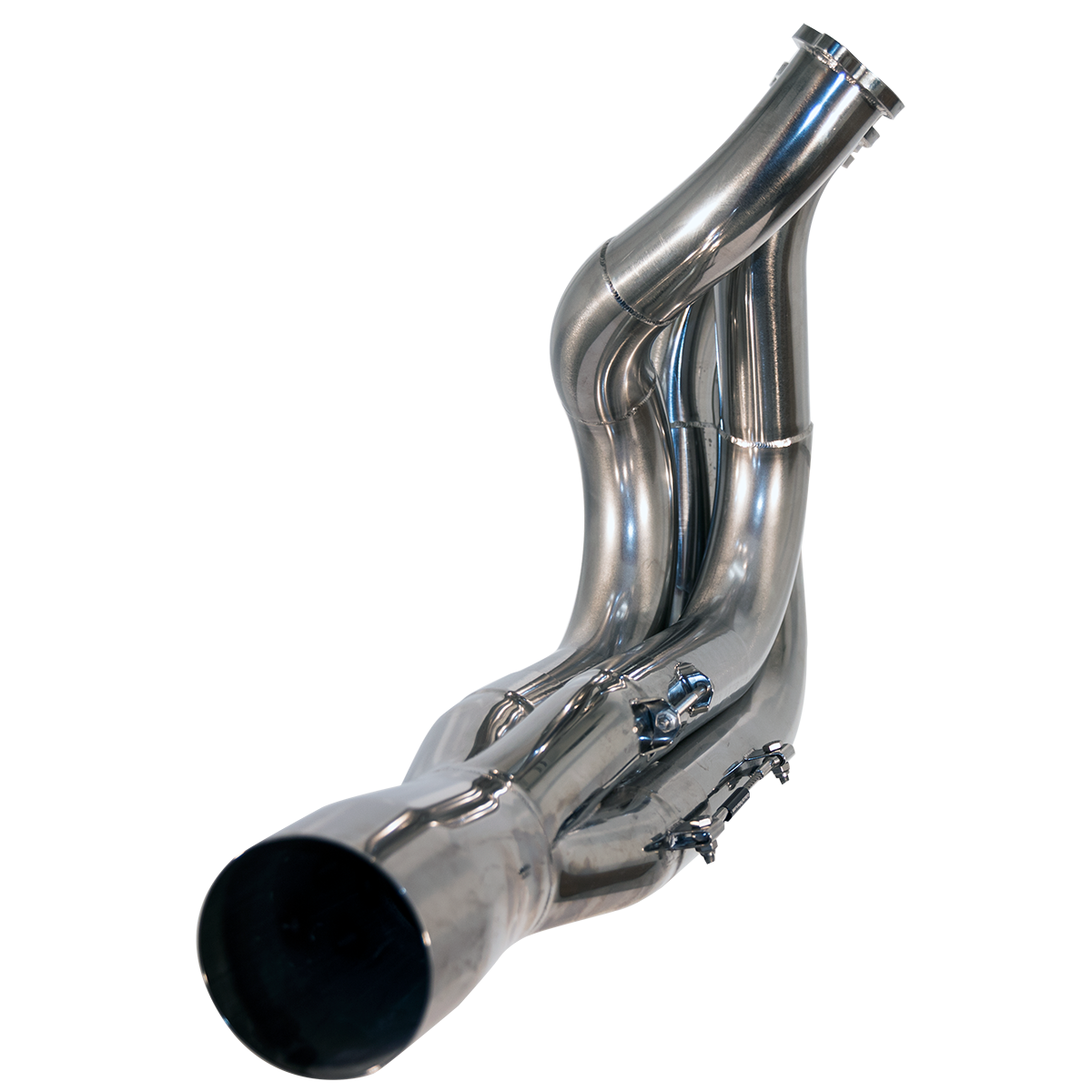 Top Dragster 2.375"-2.5" Stepped, Stainless Steel Exhaust Header