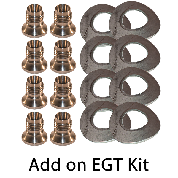 Pro Mod Blower Stainless Zoomie Kit 2.5" OD