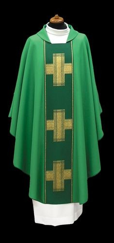 Gothic Chasuble | Damask Fabric | 4 Colors | Polish | 125 - F.C ...