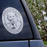 St Pope John Paul II Car Decal - F.C. Ziegler Company