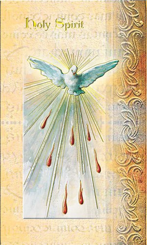 Holy Spirit | Bifold Holy Card | Information & Prayer | 5-1/4" x 3-1/4 ...