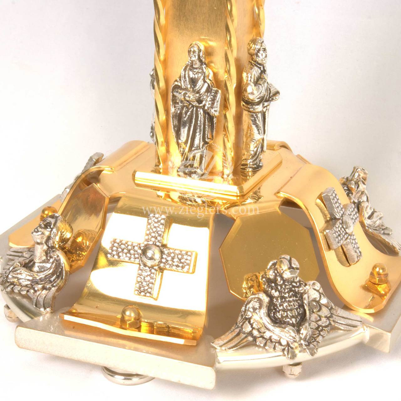 Elegant European Monstrance | 24K Gold plated & Silver - F.C. Ziegler ...