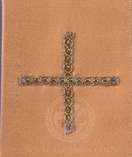 Chasuble with Embroidered IHS Design - Style ALB1171 - F.C. Ziegler Company