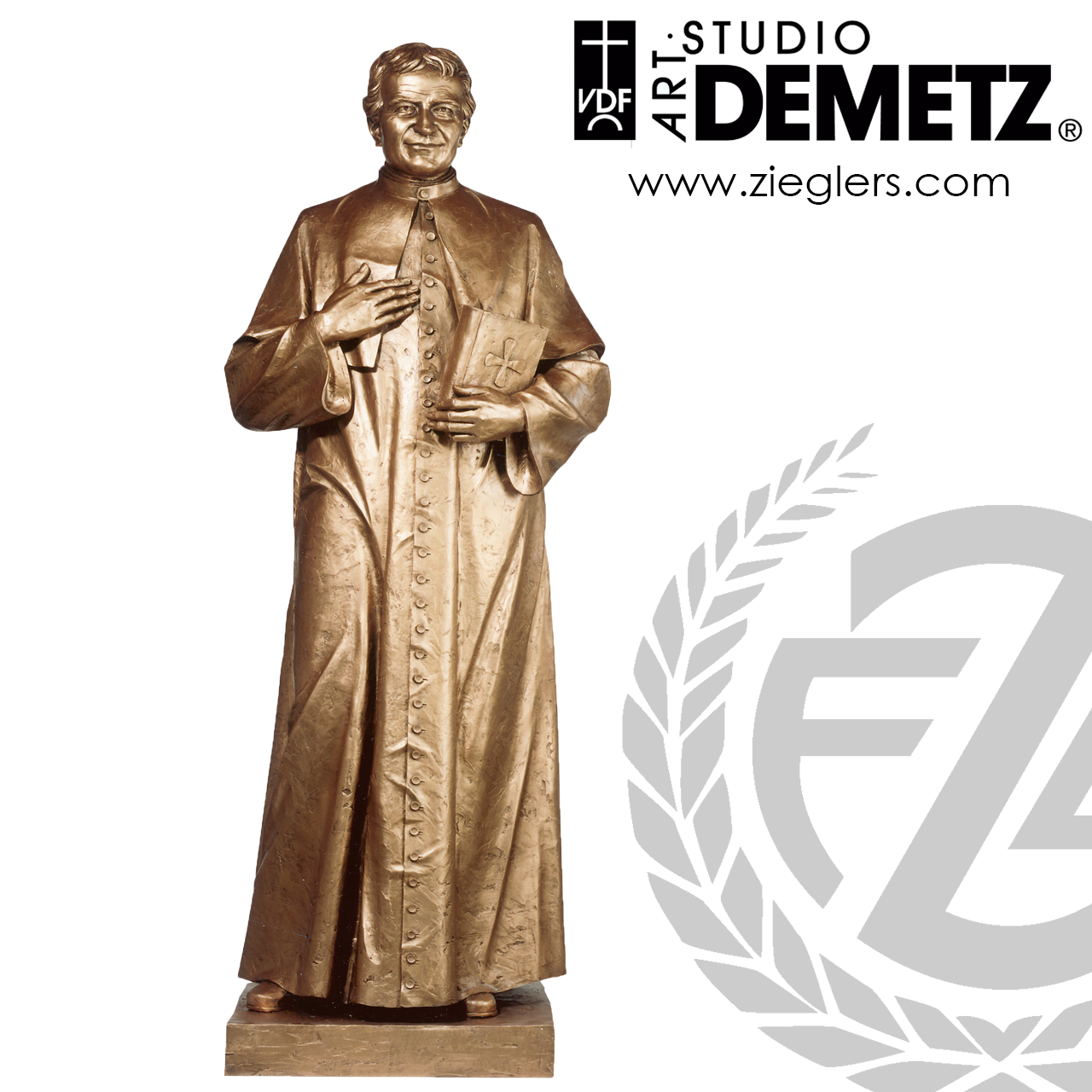 Saint John Bosco Statue, 72", ¬†Fiberglass, 4899, Italy - F.C. Ziegler ...