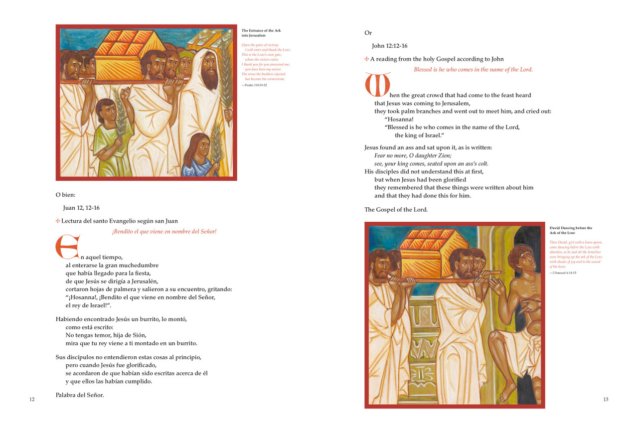 The Passions of Holy Week, Hardcover Book, Bilingual, 9780814635148 - F ...