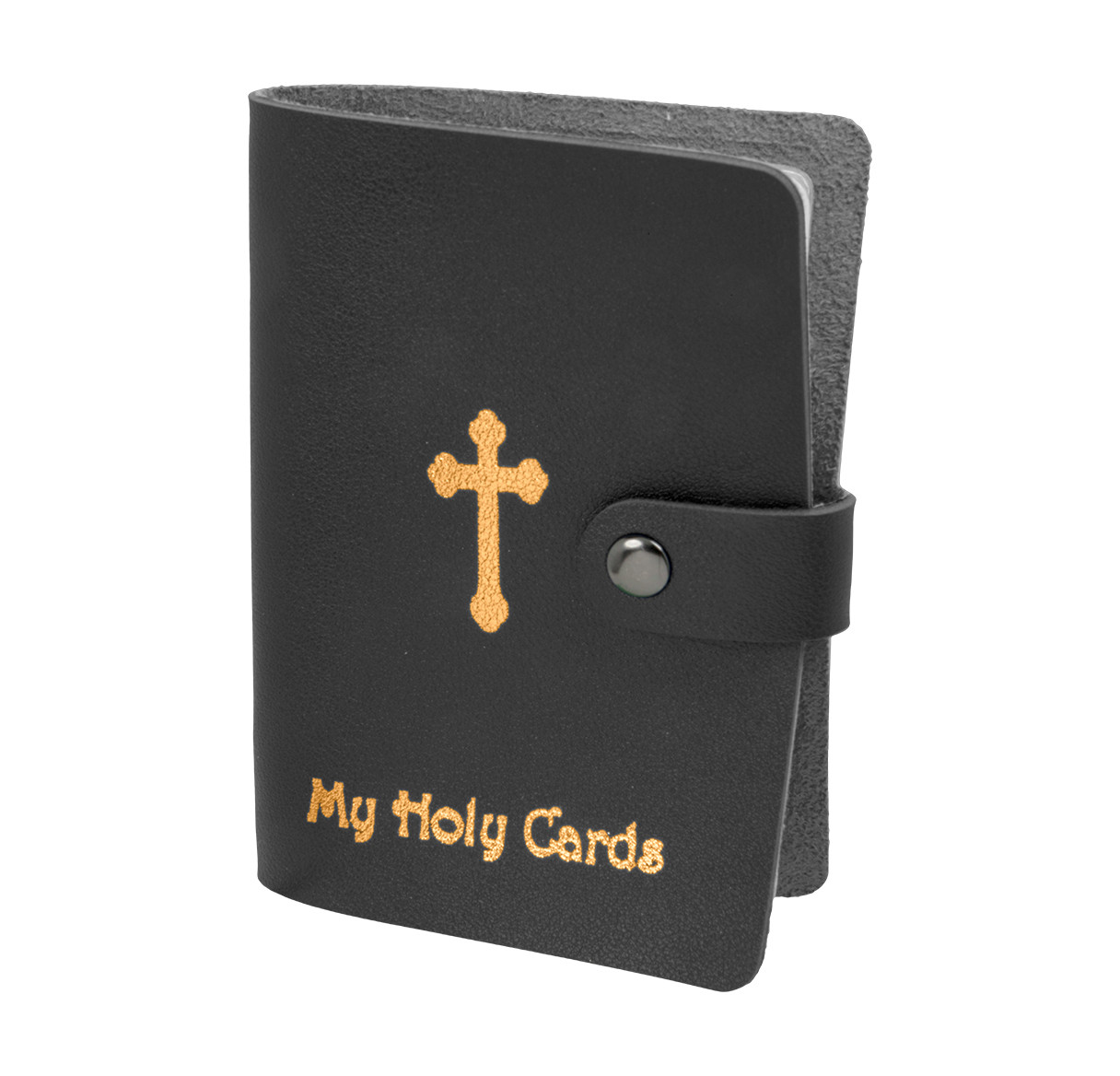Holy Card Case, 4 Colors, Leatherette, Holds 24 Cards, Snap Closure ...