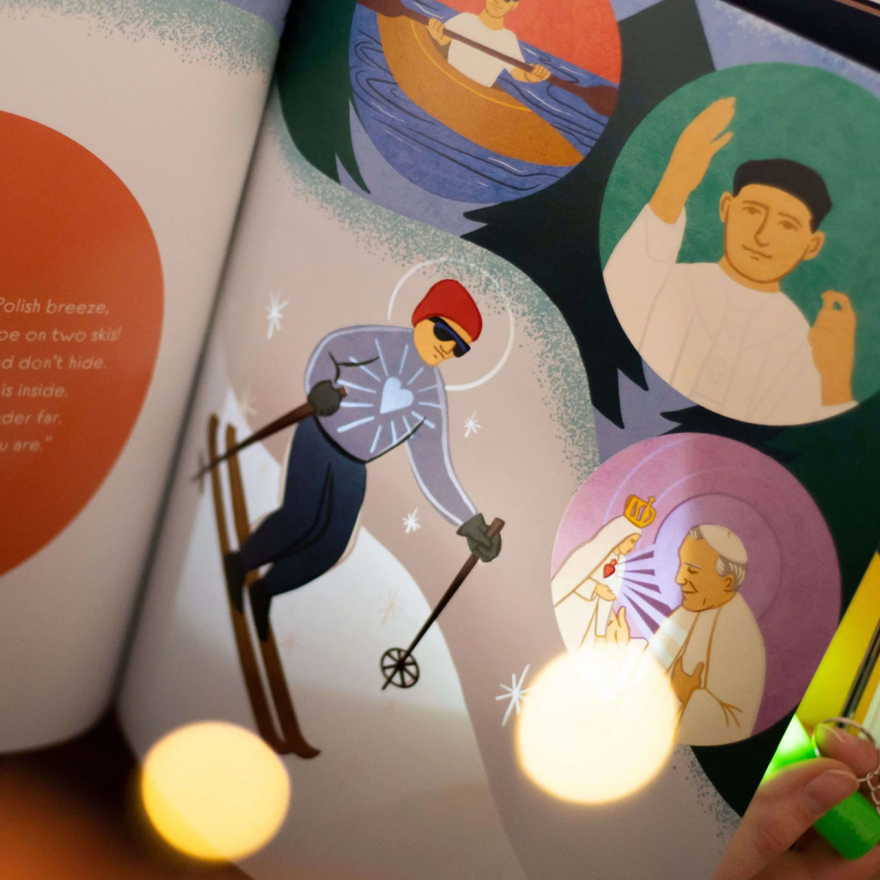 Interactive Catholic Saints Book for Kids | Shine a Light on Faith Stories