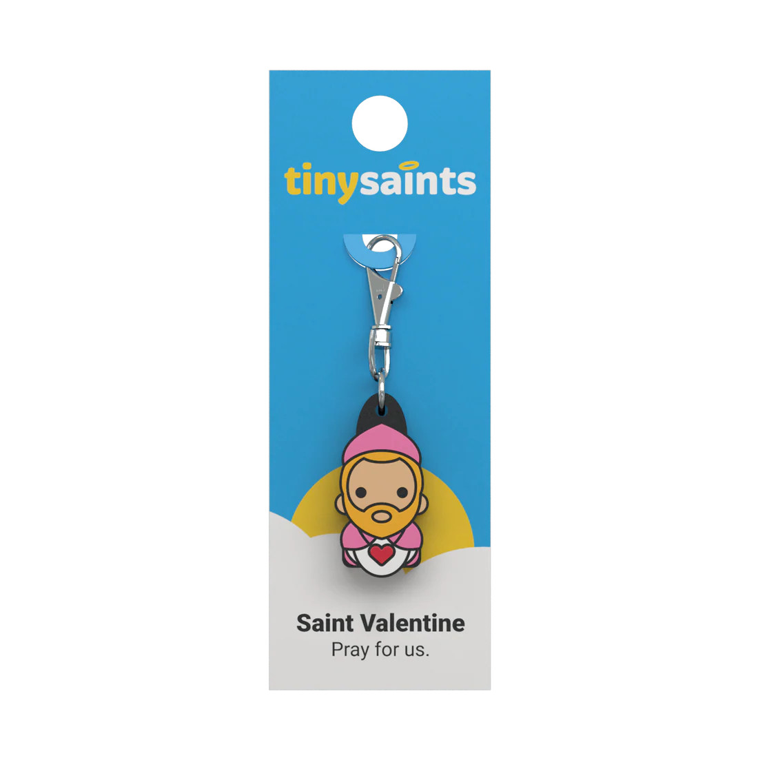 Saint Valentine Tiny Saints® Charm | Catholic Saint Charm