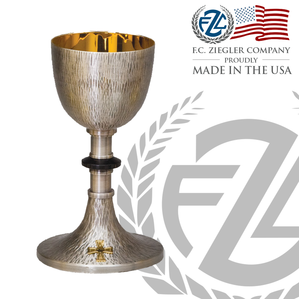 Chalice ONLY | Straight Hammered Oxidized Finish | 480B | Ziegler | USA ...