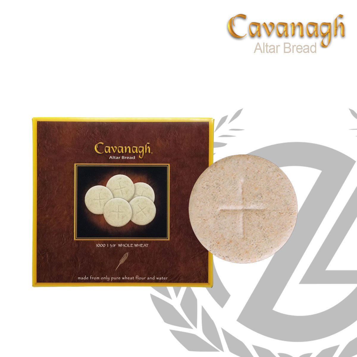 Cavanagh Whole Wheat Altar Bread Host – 1-1/8” (Box of 1,000, Packed in ...