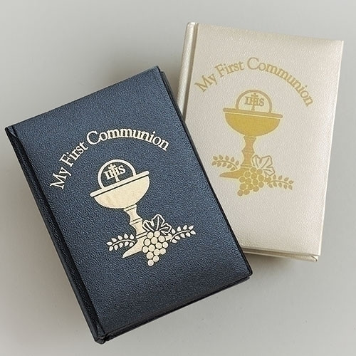 My First Communion | Missal & Prayer Book | Black With Gold Embossing ...