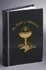 My First Communion | Missal & Prayer Book | Black With Gold Embossing ...