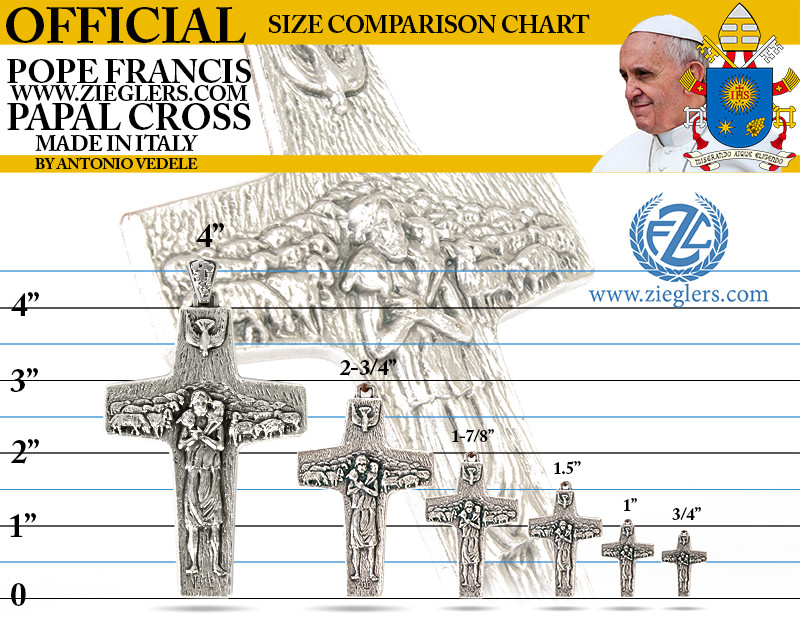 The Original Pope Francis Papal Pectoral Cross Story and Meaning - F.C ...