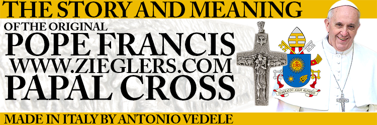 The Original Pope Francis Papal Pectoral Cross Story and Meaning - F.C ...