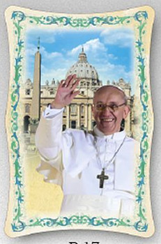 Plaque | Pope Francis | Size 10" |P17 - F.C. Ziegler Company