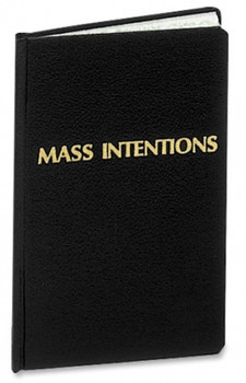 Mass Intentions Record Book - RE252 - F.C. Ziegler Company