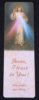Divine Mercy Bookmark | Laminated | 5" - F.C. Ziegler Company