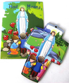Children's Hail Mary Set | Cross | Illustrated Prayer Book | 10247 - F ...
