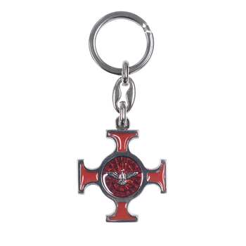 Holy Spirit Dove Confirmation Key Ring – Italy