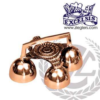 Style 390 Four-Bell Altar Bells | Brass or Bronze | Excelsis