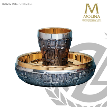 Intinction Set | Hand Embossed Cross Design | 200 Host Capacity 2025 ...