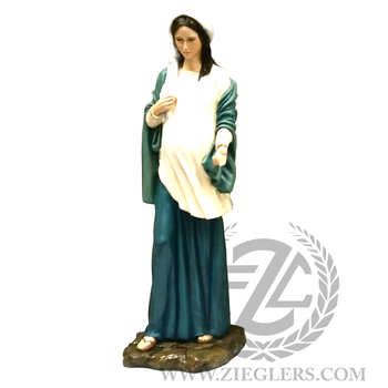 Our Lady of Hope Statue | Expectant Blessed Mother | 33" | Resin ...