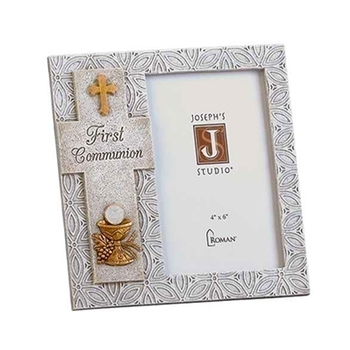 First Communion Frame | Eucharist Emblems | 7.25" | 602026 - F.C ...