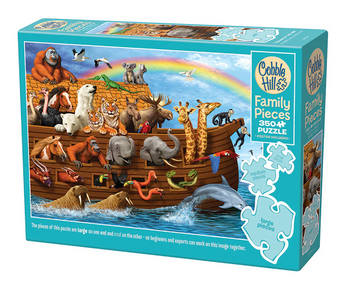 Noah’s Ark Family Puzzle - 350 Pieces | Cobble Hill by Outset Media