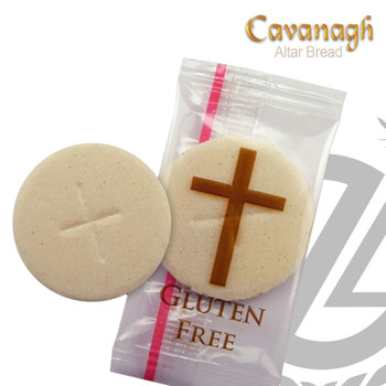 Gluten Free Altar Bread Wafers – Box of 25 Individually Wrapped