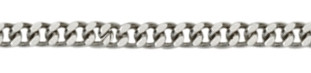 Chain | Endless Loop Curb | 30" | Rhodium | Style 30S - F.C. Ziegler ...