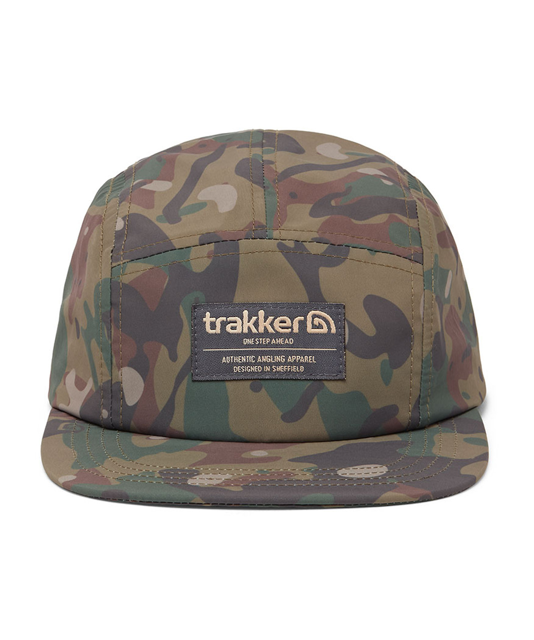 TechPro Camo 5 Panel Cap | Fishing Hat