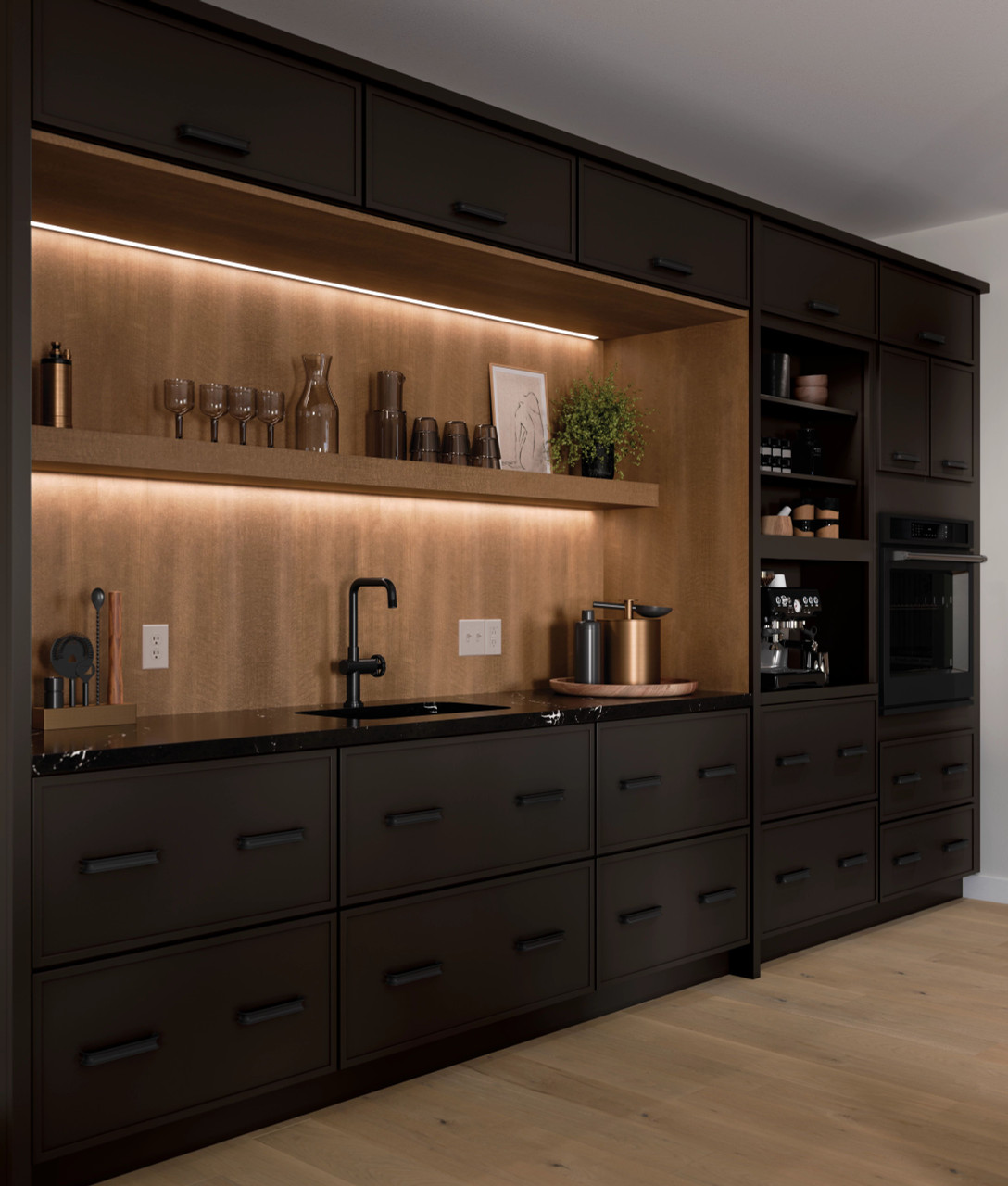 Modern Style Kitchen – Defined Lines | KraftMaid