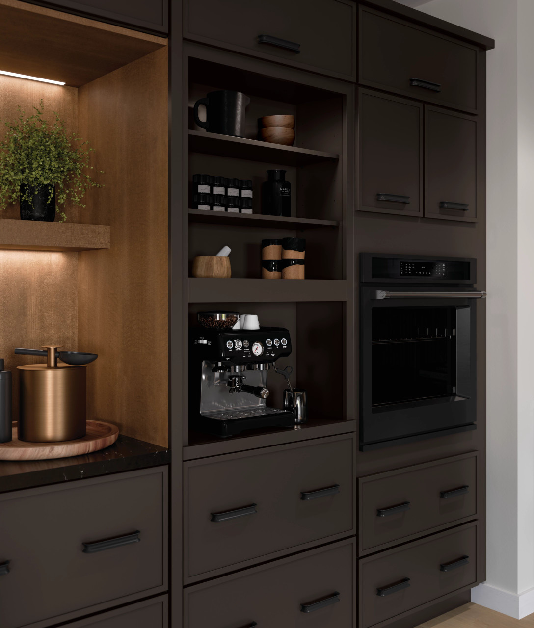 Modern Style Kitchen – Defined Lines | KraftMaid