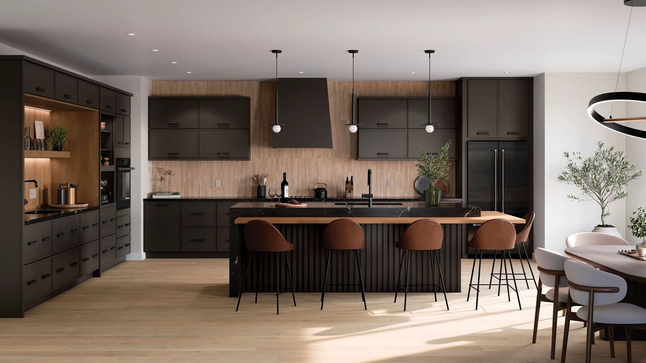 Modern Style Kitchen – Defined Lines | KraftMaid