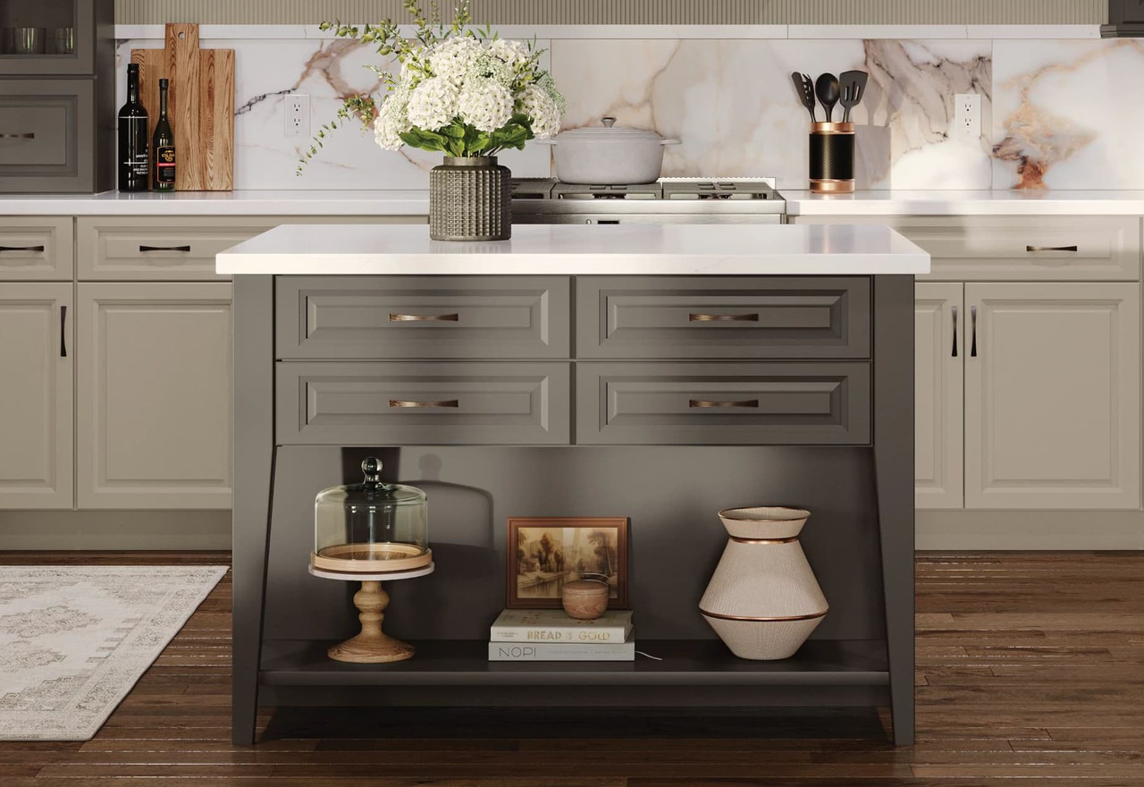 Island End Cap with Drawers - KraftMaid