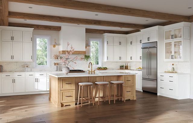 Clear Outlook Kitchen - KraftMaid