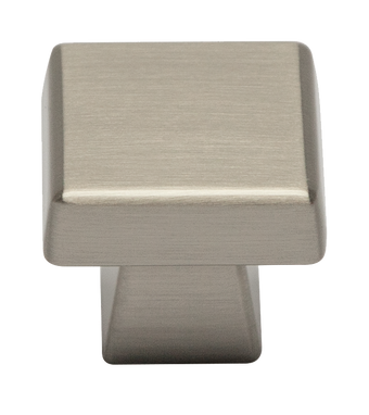 Satin Nickel Square Cabinet Knob - Keene Collection - KraftMaid
