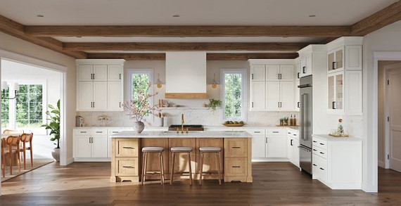 Clear Outlook Kitchen - KraftMaid