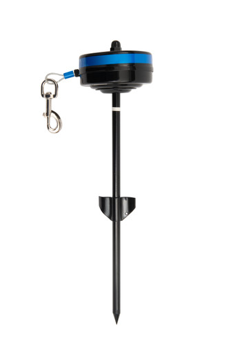 Dog stake with retractable cable store