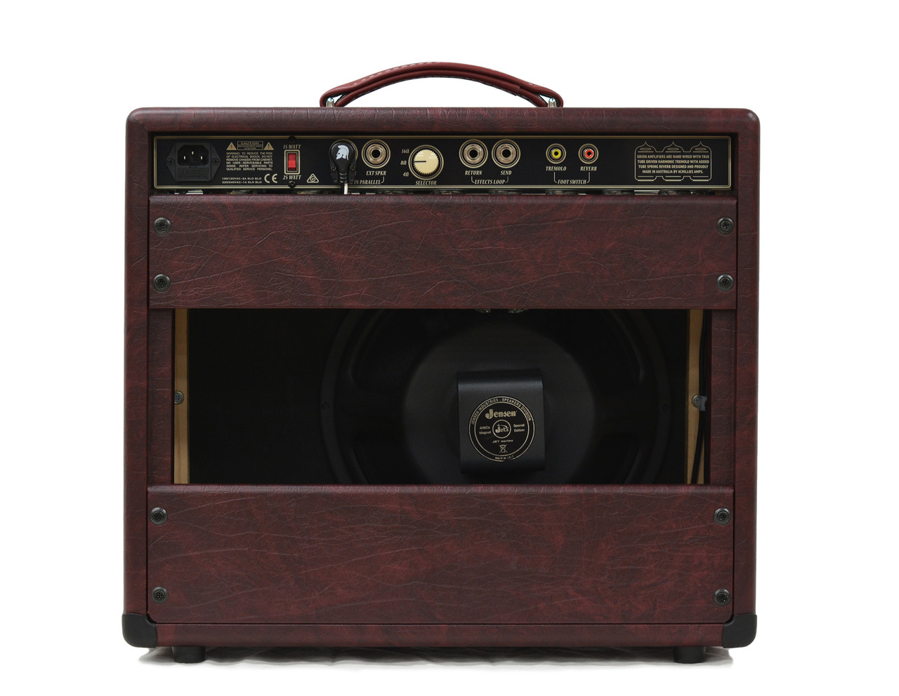 Orion 25 Combo Achillies Amplification Harmonic Tremolo