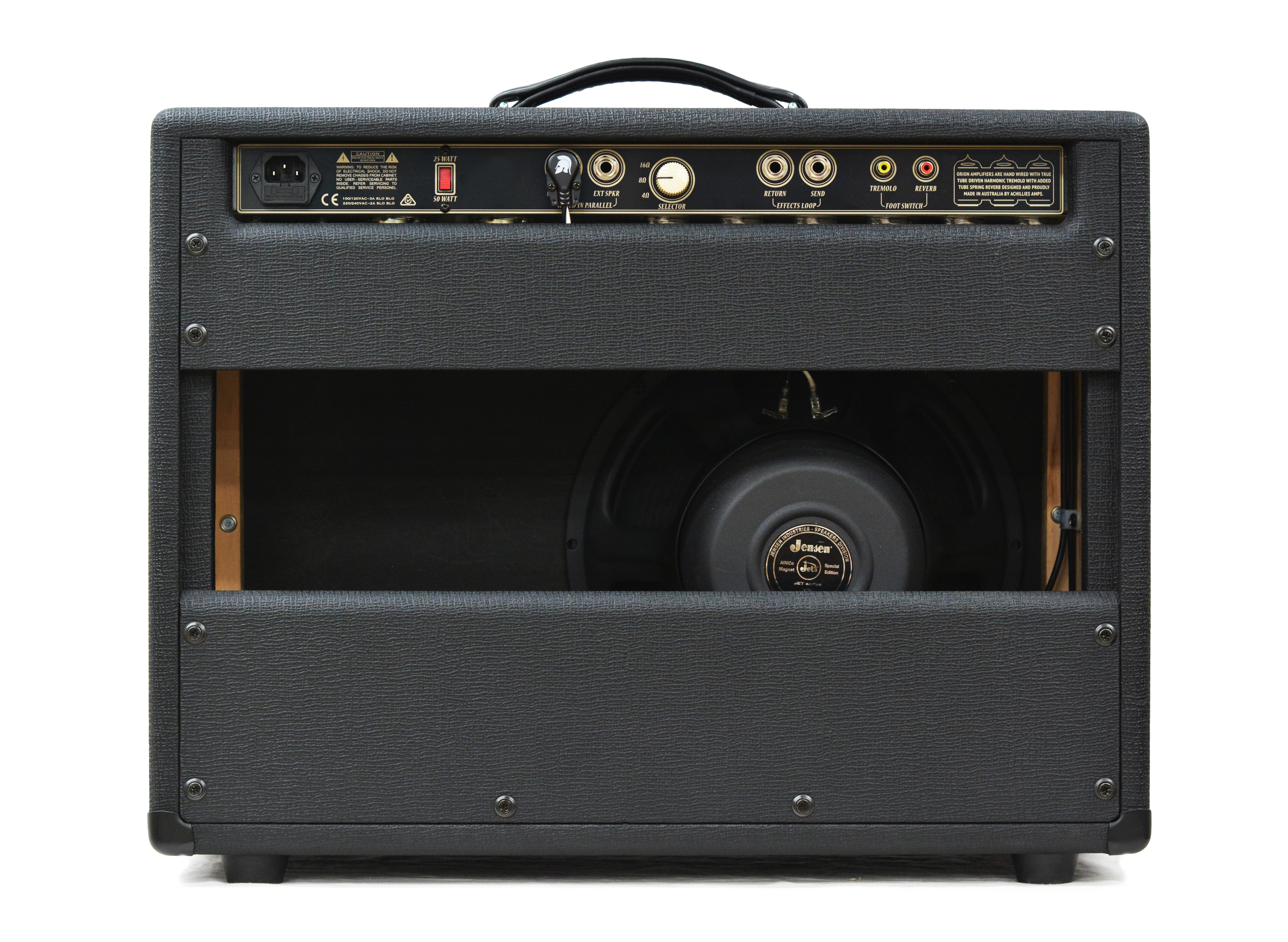 Orion 50 Combo Achillies Amplification Harmonic Tremolo