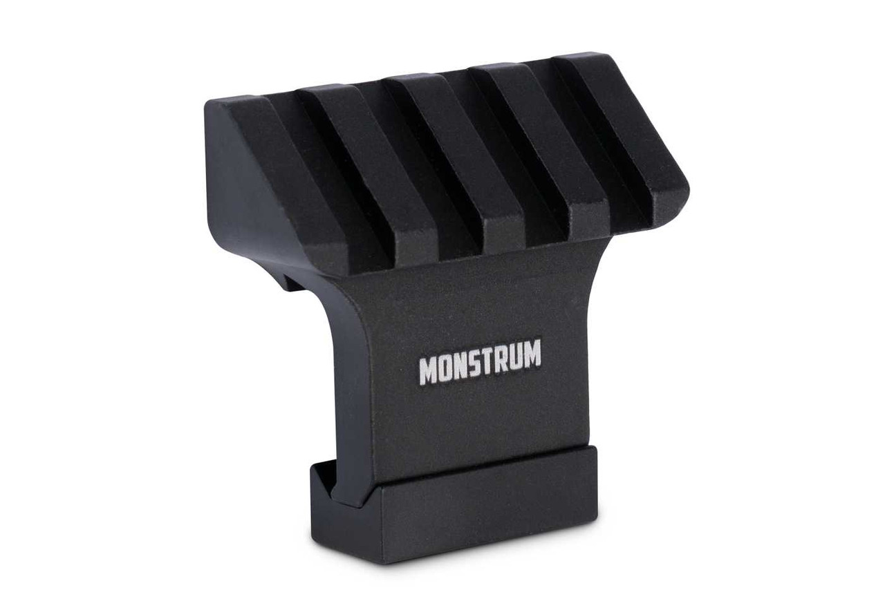 Low Profile 45 Degree Offset Picatinny Rail Mount