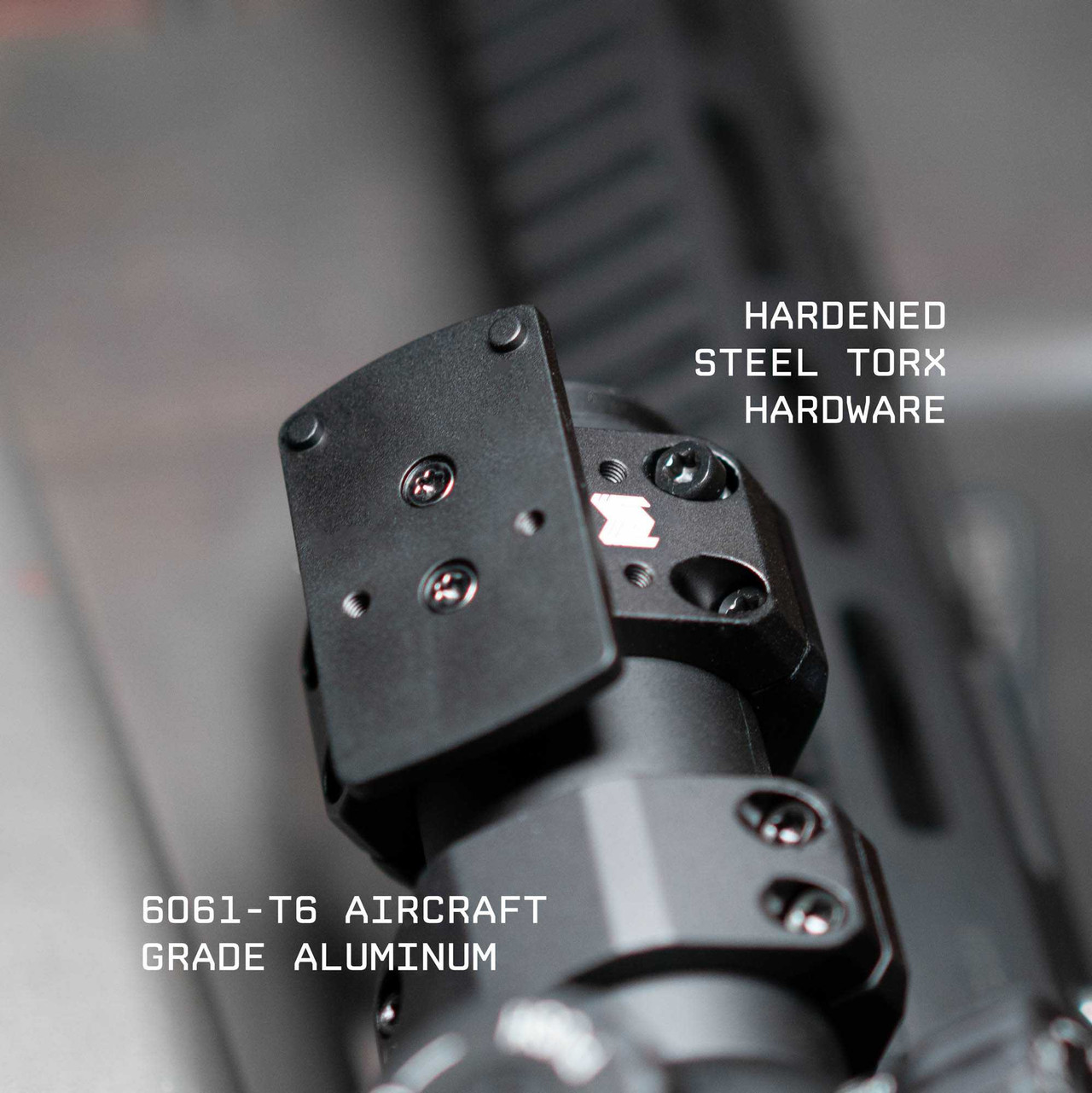 34mm Low Profile Piggyback Red Dot Ring Mount for Rifle Scopes | RMR ...