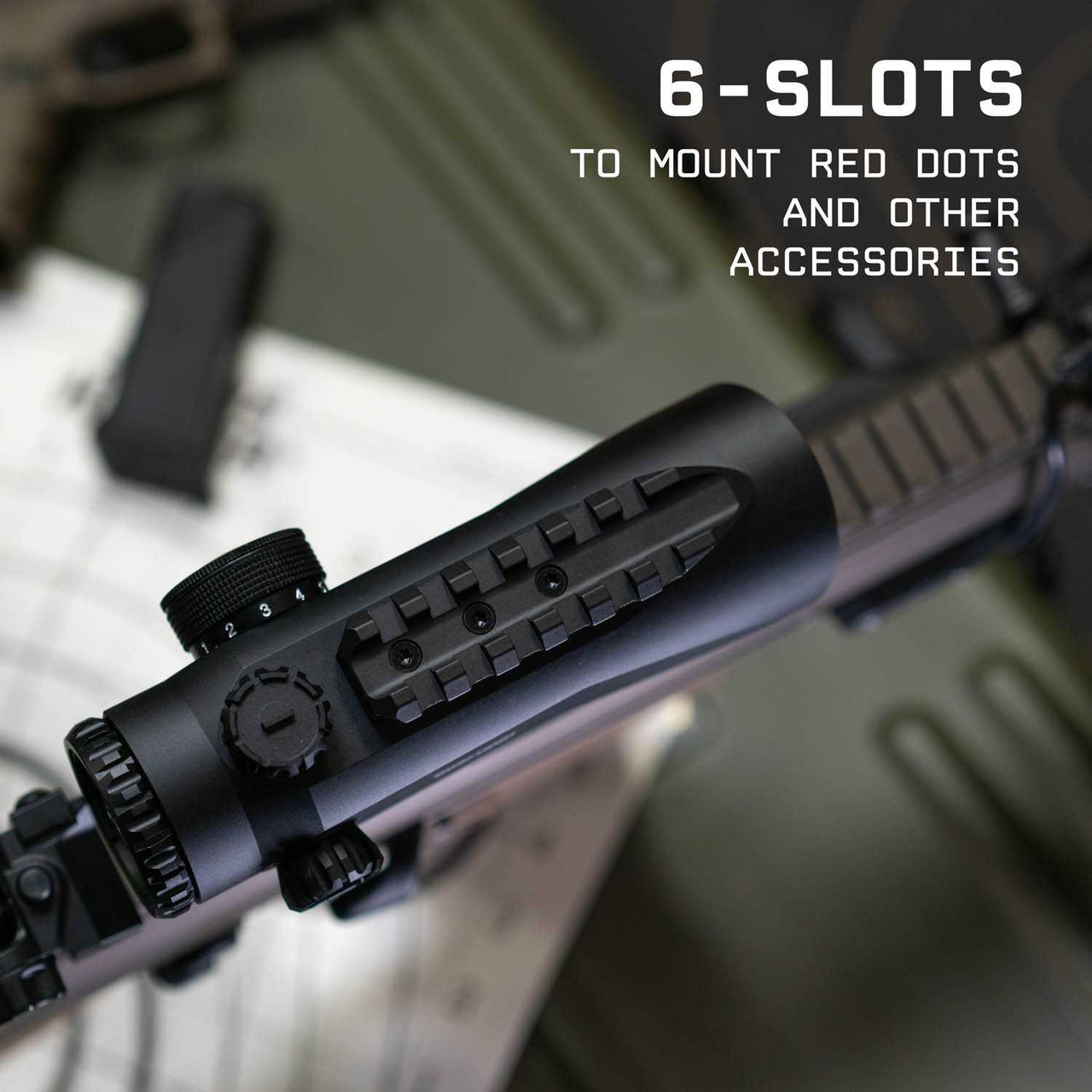 Ruckus Pro 6x Prism Scope with Shake Awake