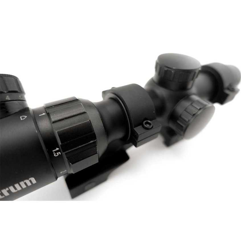 Offset Reversible 30 mm Rifle Scope Ring Set
